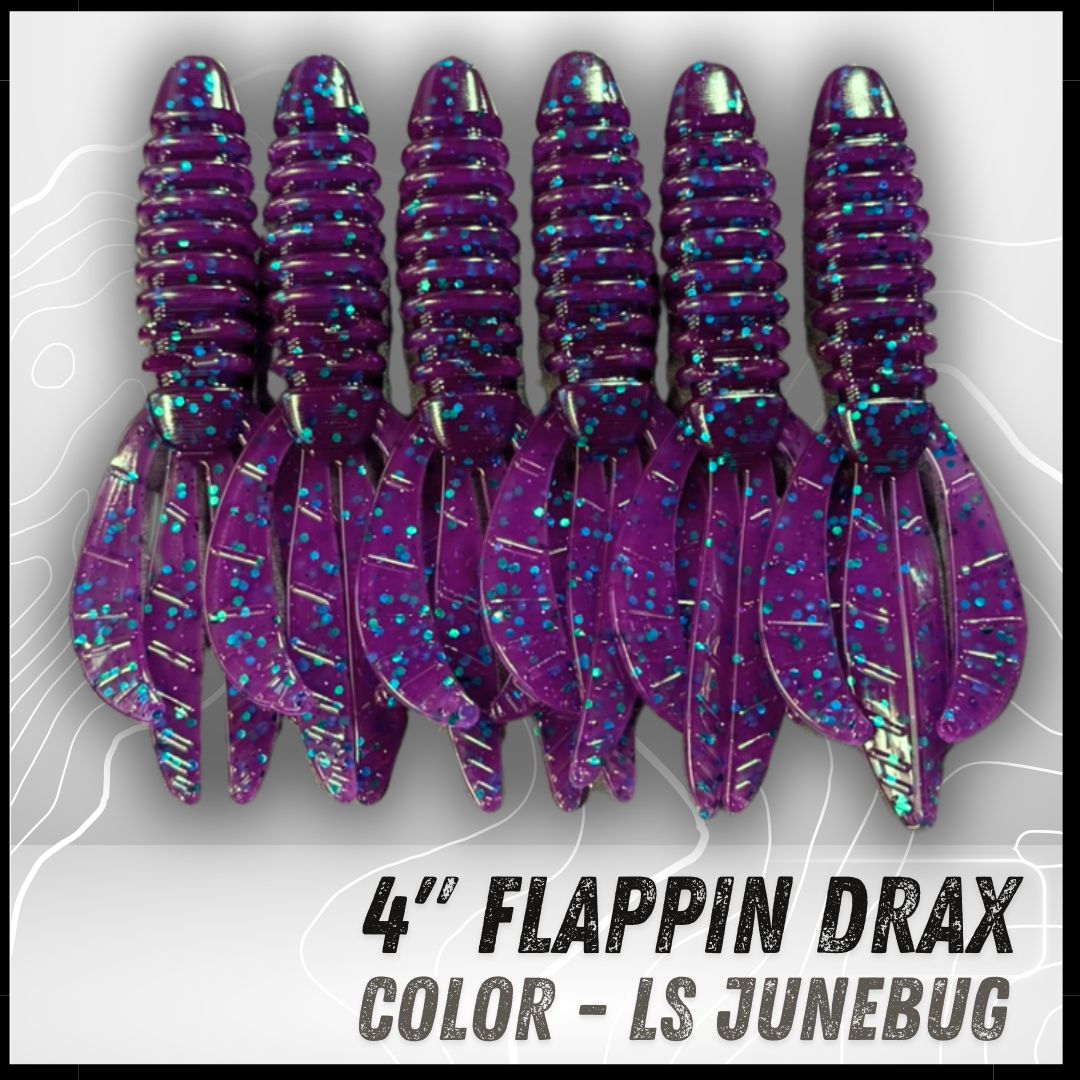 6PK 4.00" Epic Flappin Drax – Last Swim Customs